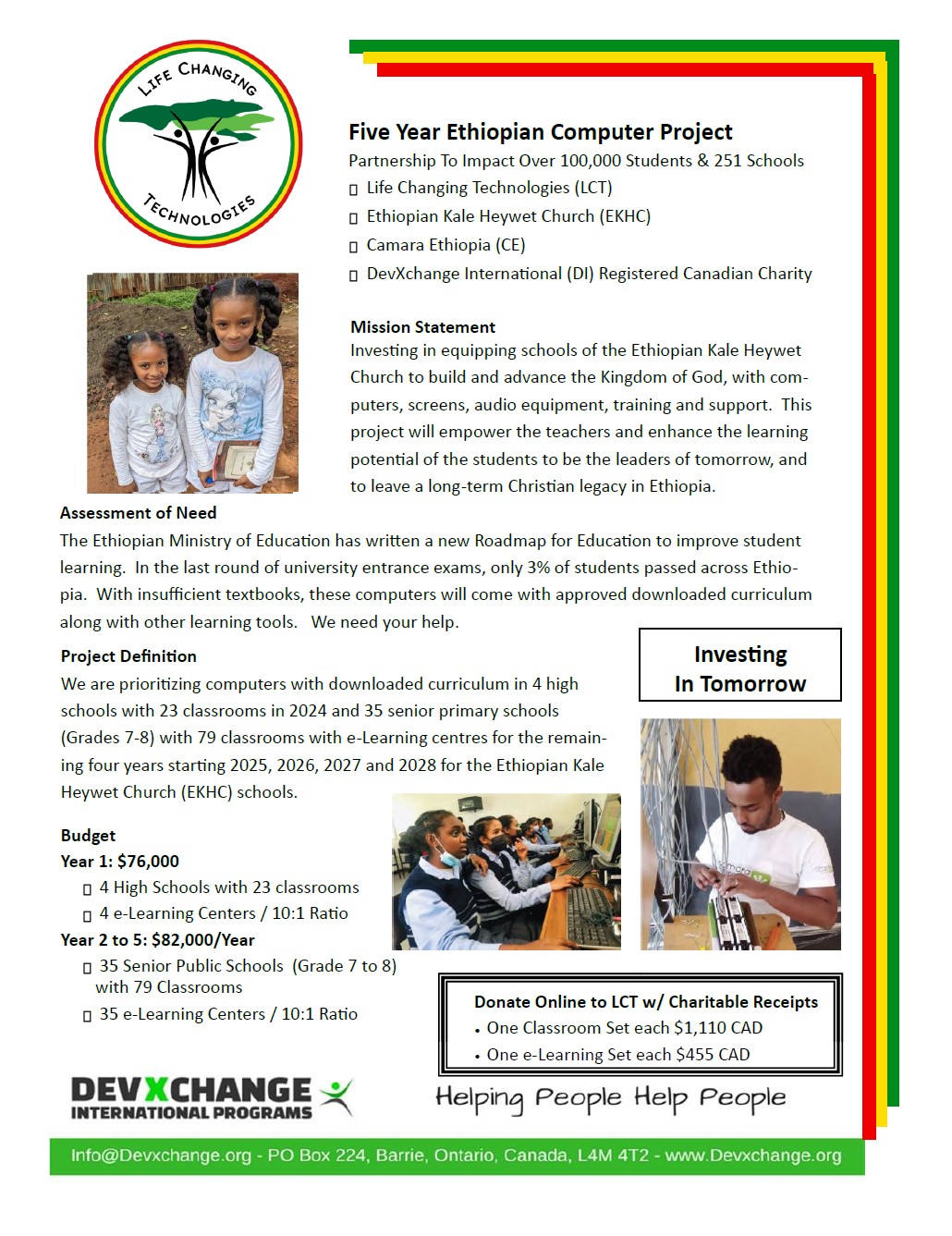 Life Changing Technologies - Devxchange International